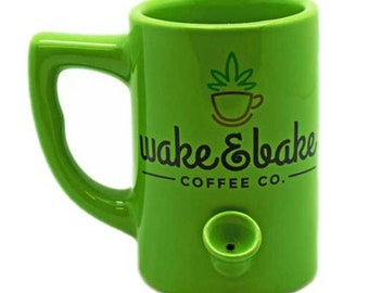 Wake and Bake Mug - Etsy