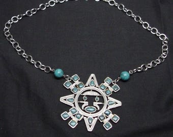 Aztec sun god | Etsy