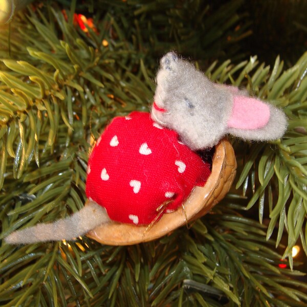 Felt Mouse Ornament - Etsy