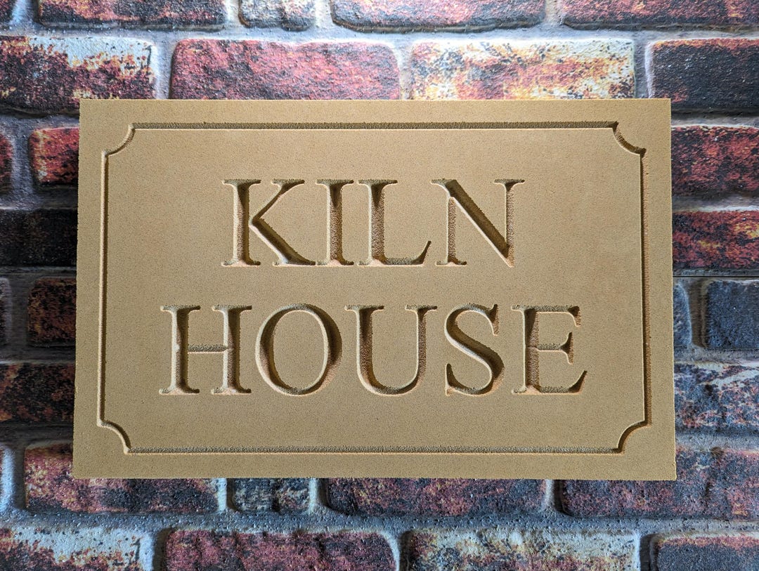 Deeply Engraved Stone House Sign 440 X 290 X 50mm - Etsy UK