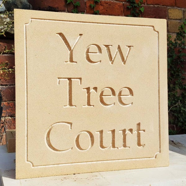 Stone House Sign - Etsy UK