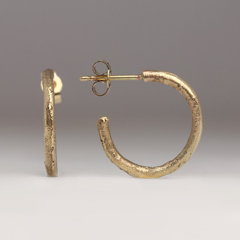 Textured Earrings - Etsy