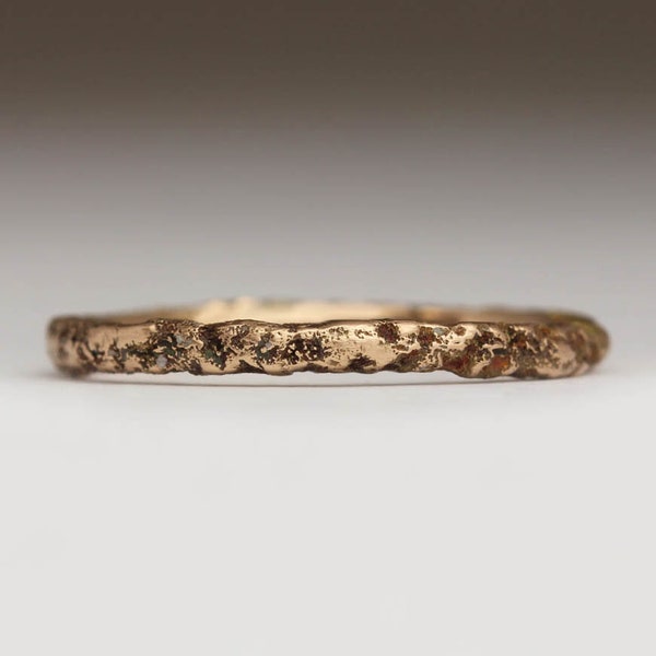 Rough Texture Ring - Etsy