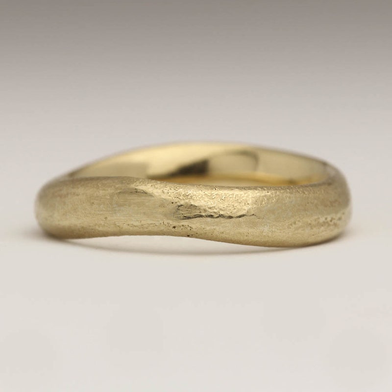 Rustic Wedding Band - Etsy