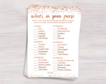 Purse scavenger hunt | Etsy