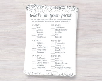 Purse scavenger hunt | Etsy