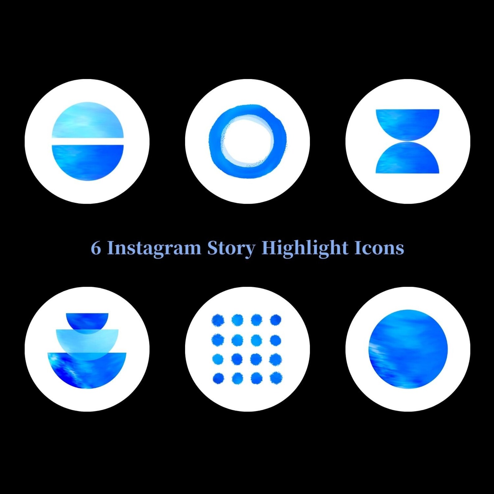 Abstract Instagram Story Highlight Icons stories story | Etsy