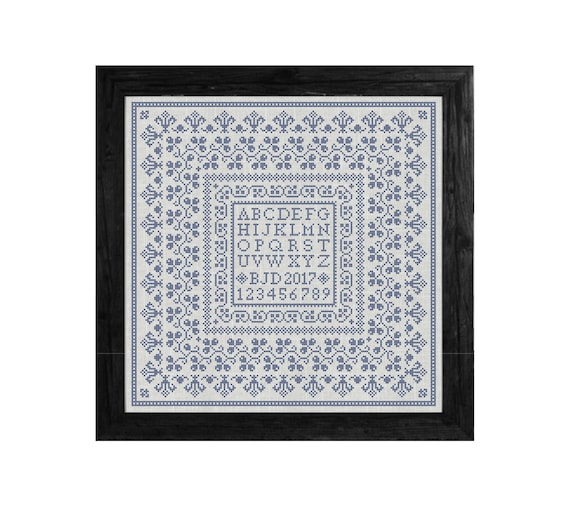 Big Border Sampler - Etsy