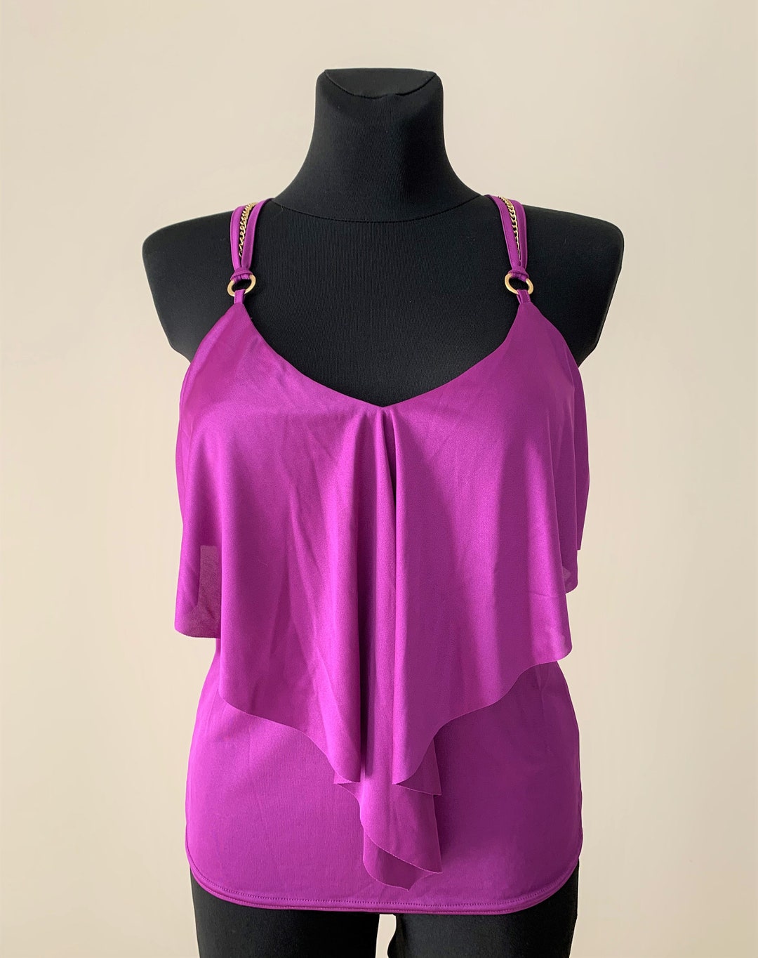 Purple Morgan De Toi Top Sleeveless Tank Top Camisole Top Summer Outfit ...