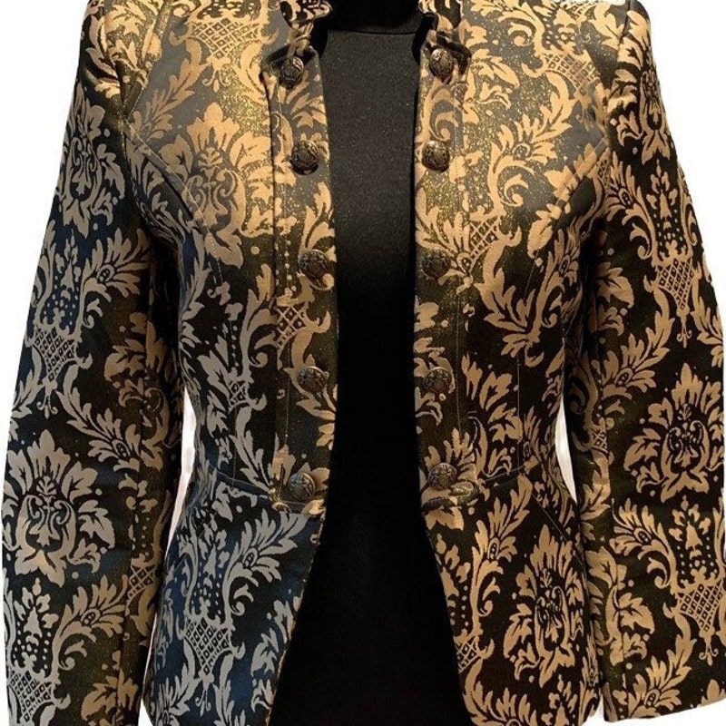 Brocade Coat - Etsy UK