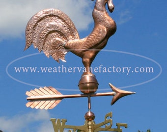 Copper Rooster Weathervane BH-WS-572 | Etsy