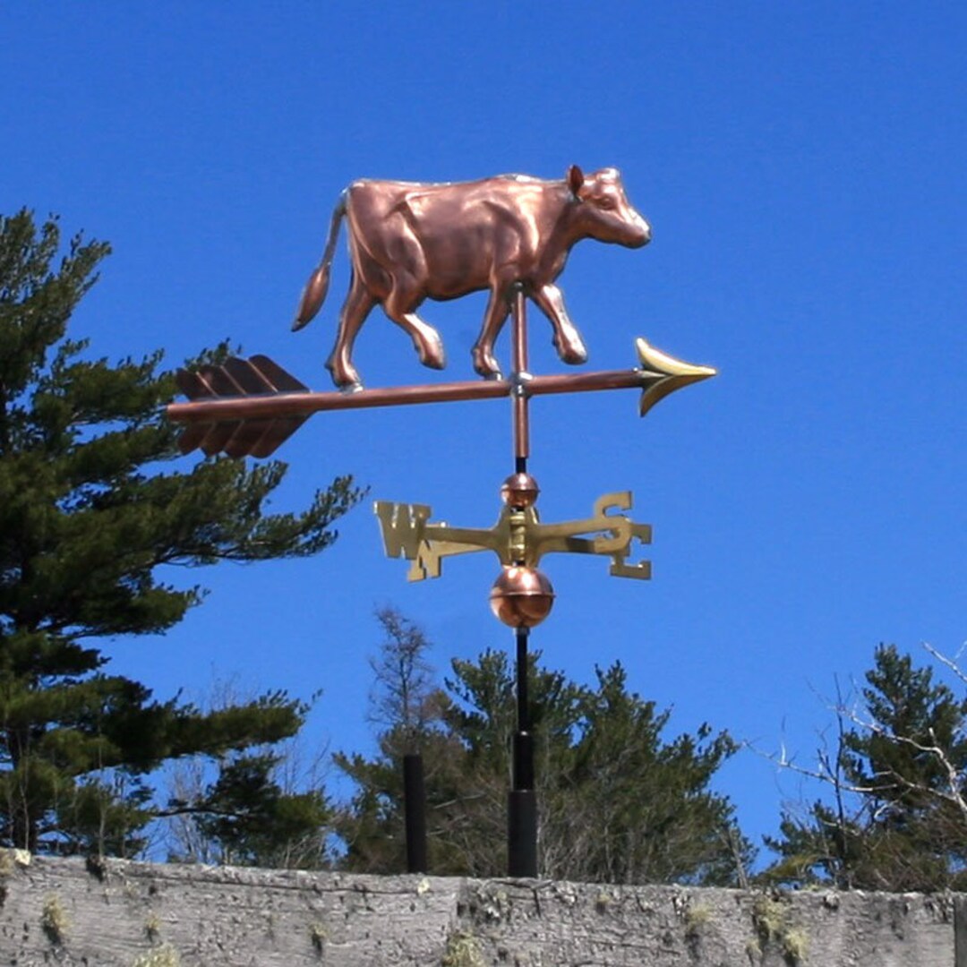 Copper Cow Weathervane BH-WS-628 - Etsy