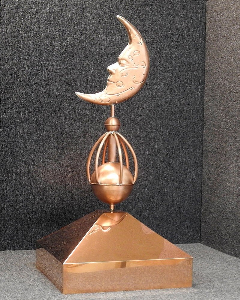 Gazebo Cap With Moon Finial GC-369 - Etsy