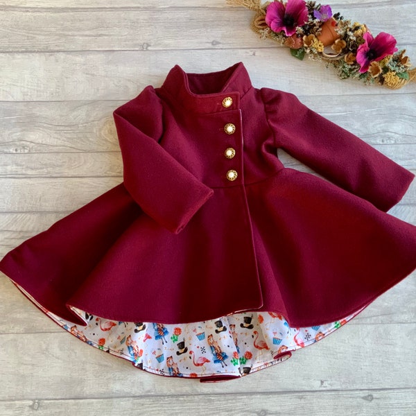 Girls Winter Coat - Etsy