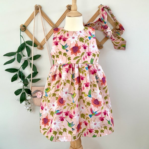 Hummingbird Dress - Etsy UK