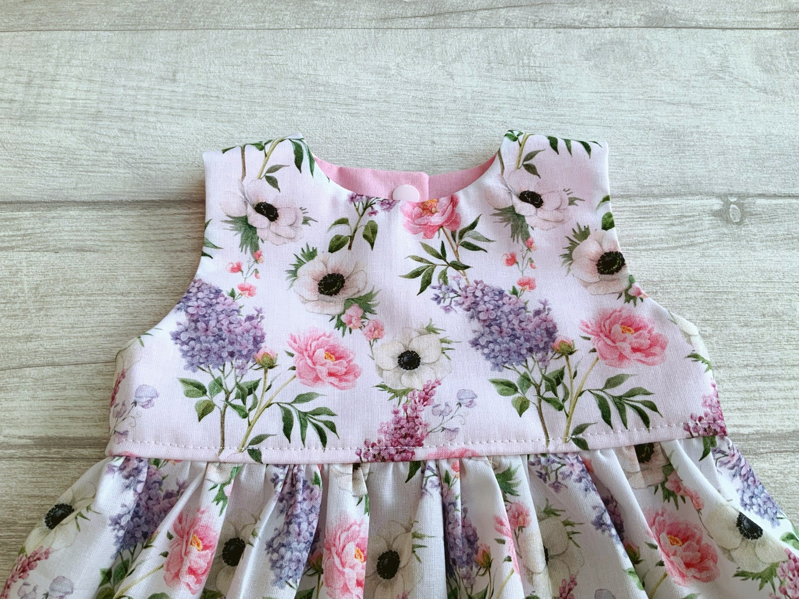 Girls Summer Floral Dress Matching Bloomers and Headband - Etsy
