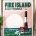 Fire Island Lighthouse Illustration Fire Island Travel - Etsy