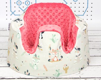 Rose Magnolia Floral Bumbo Seat Cover, Handmade Cover for Floor Seat ...