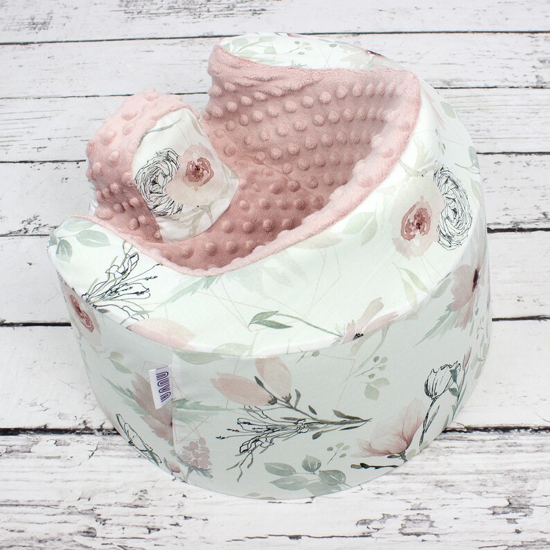 Rose Magnolia Floral Bumbo Seat Cover Handmade Cover for - Etsy
