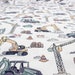 Construction Vehicle Cotton Fabric: Trucks, Diggers Print - Etsy