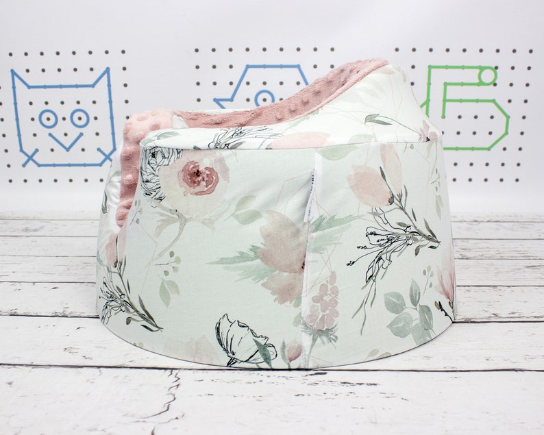 Rose Magnolia Floral Bumbo Seat Cover Handmade Cover for - Etsy