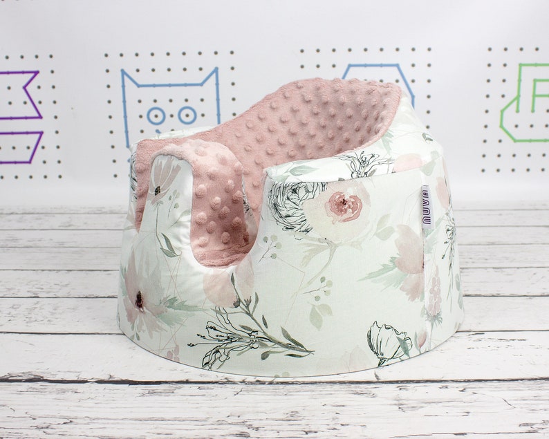 Rose Magnolia Floral Bumbo Seat Cover Handmade Cover for - Etsy