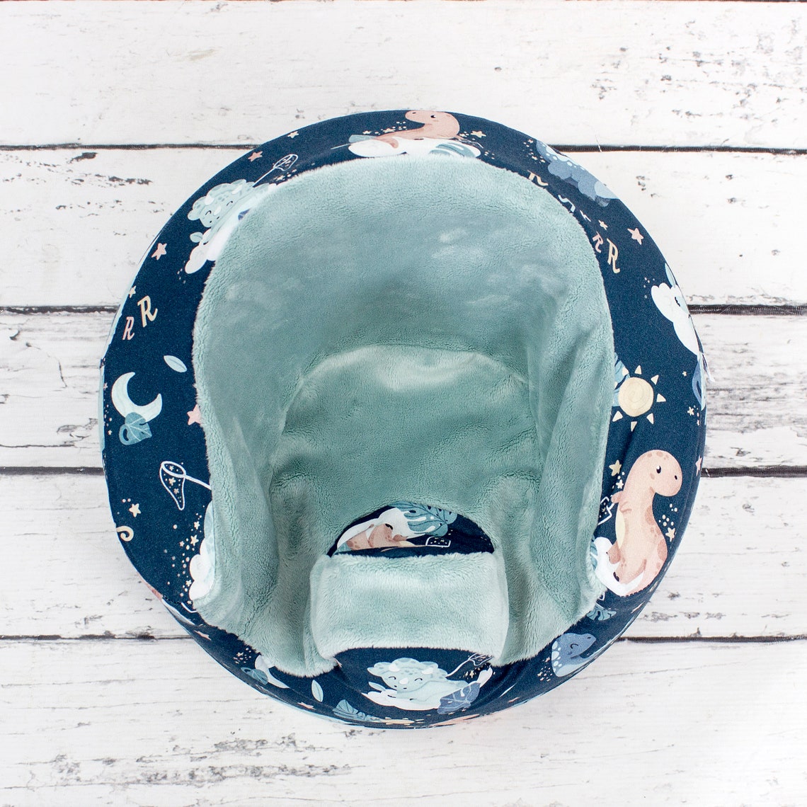 Navy Dino Dream Bumbo Seat Cover Handmade Cover for Floor - Etsy