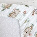 White Koala Baby Sheet, Cotton Fitted/flat/top Sheet, Koala Bears and ...