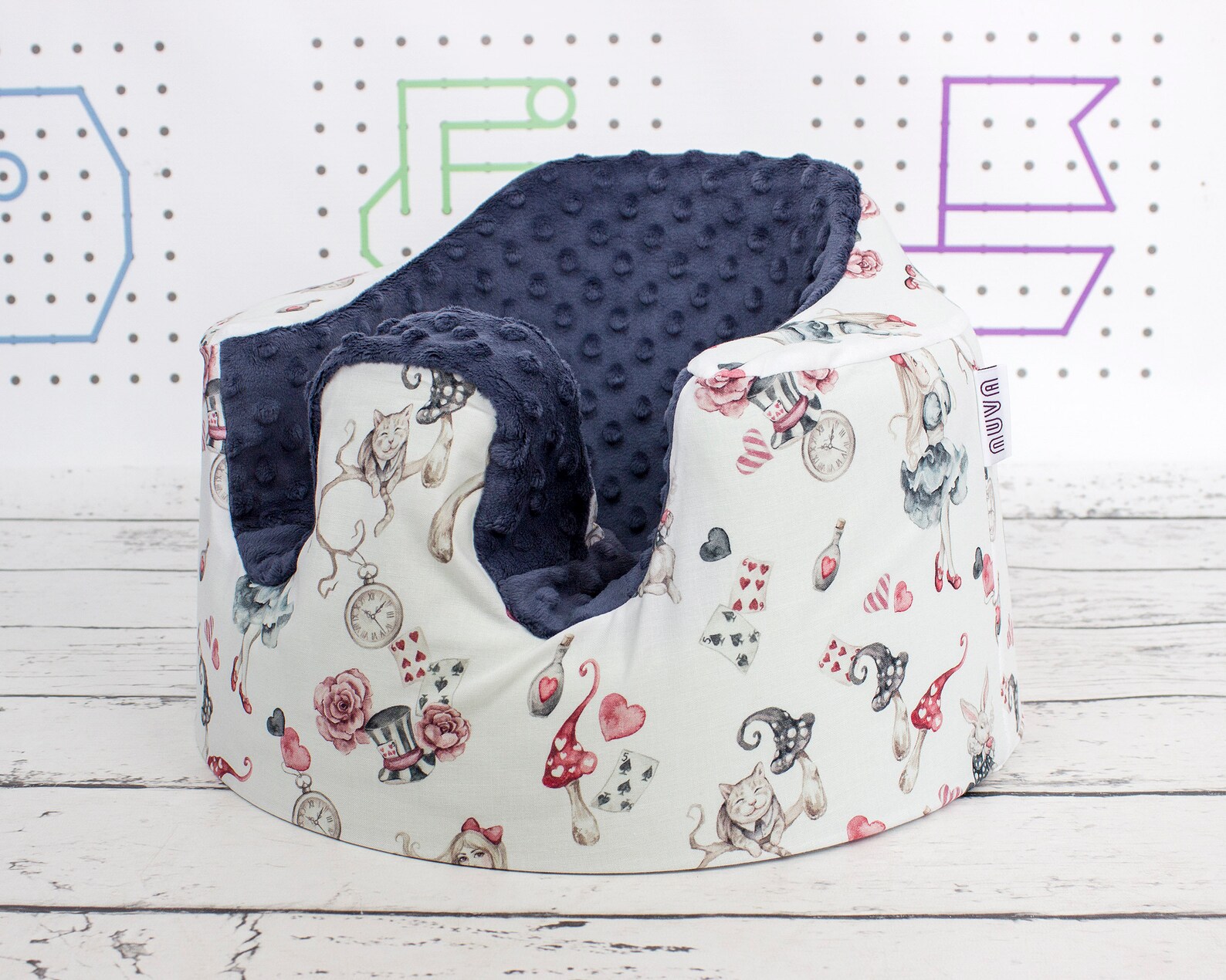 Watercolor Alice in Wonderland Bumbo Seat Cover Handmade - Etsy