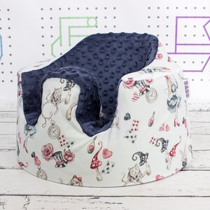 Watercolor Alice in Wonderland Bumbo Seat Cover, Handmade Cover for ...