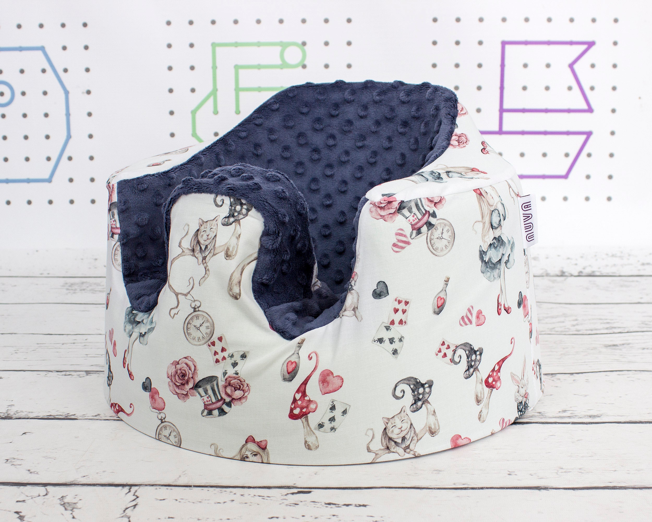 Watercolor Alice in Wonderland Bumbo Seat Cover Handmade - Etsy