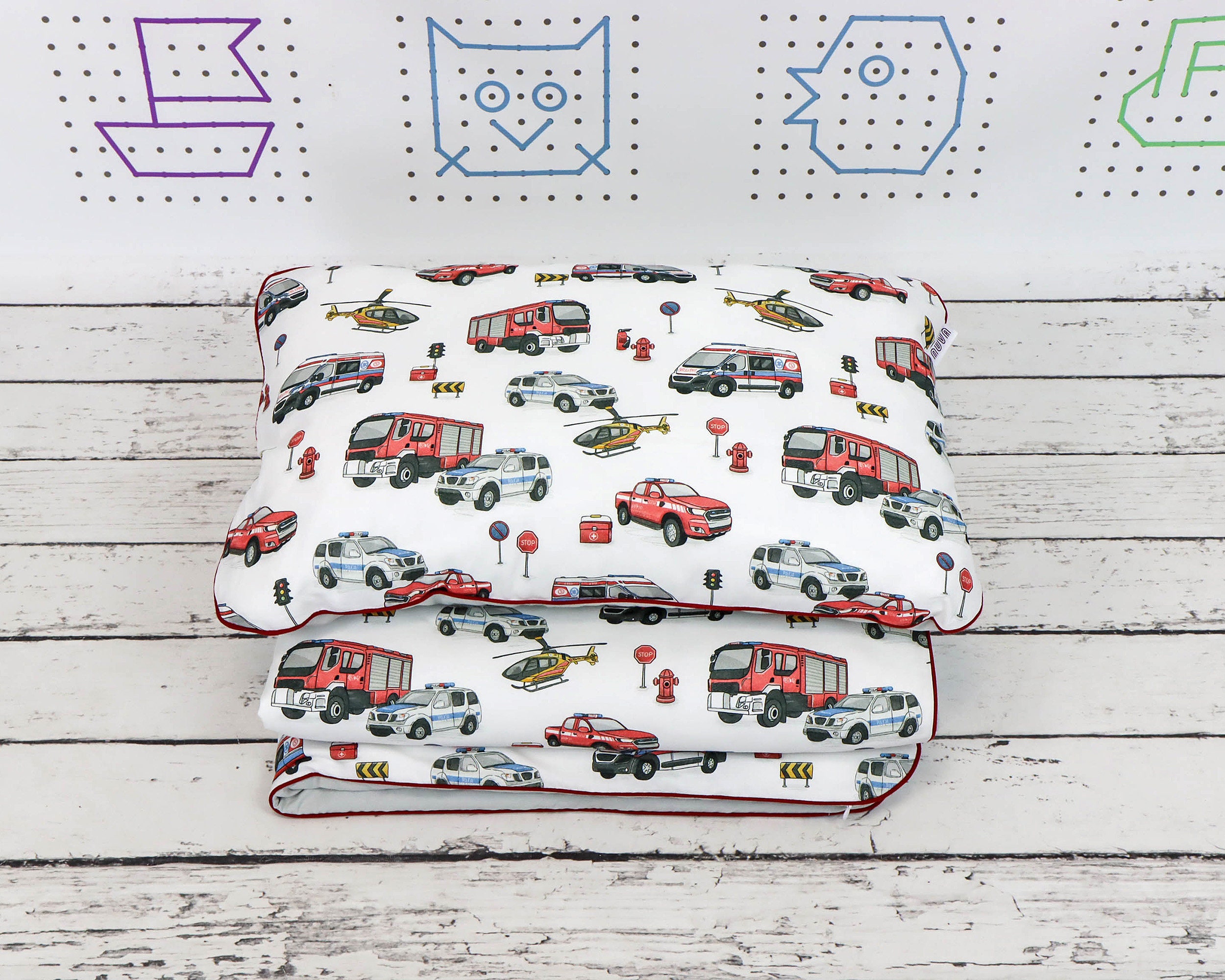 Emergency Kids and Baby Duvet Cover, Cotton Nursery Bedding Set sold by ...