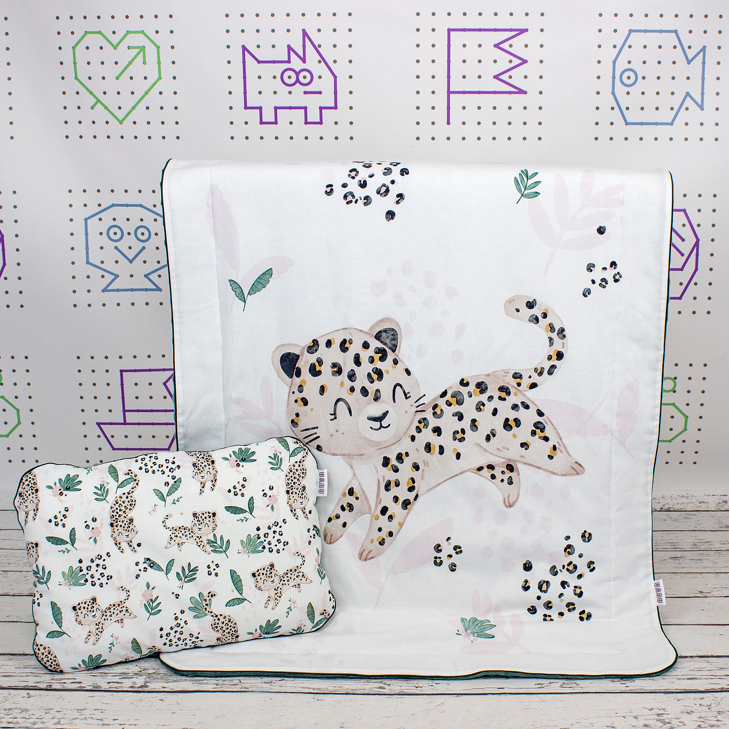 Cheetah Animals Cotton Panel for Sewing Blanket Panel | Etsy