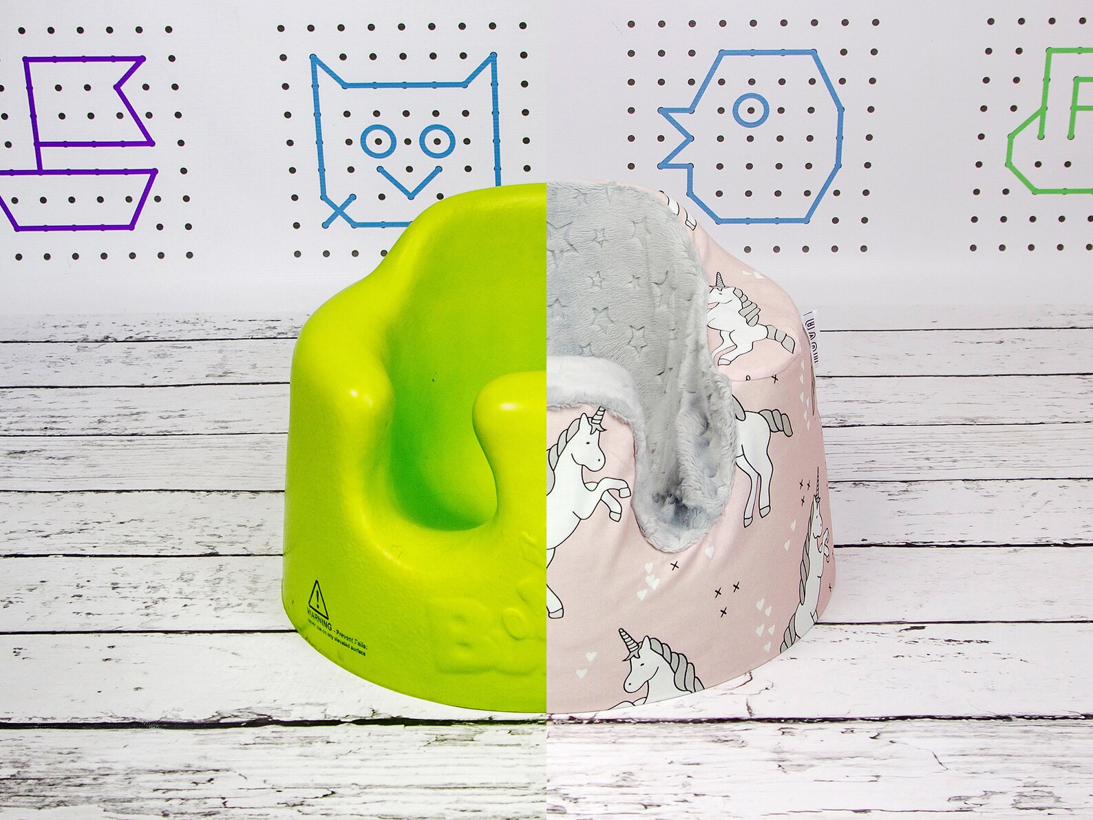 Rose Unicorn Bumbo Seat Cover Handmade Cover for Floor Seat | Etsy