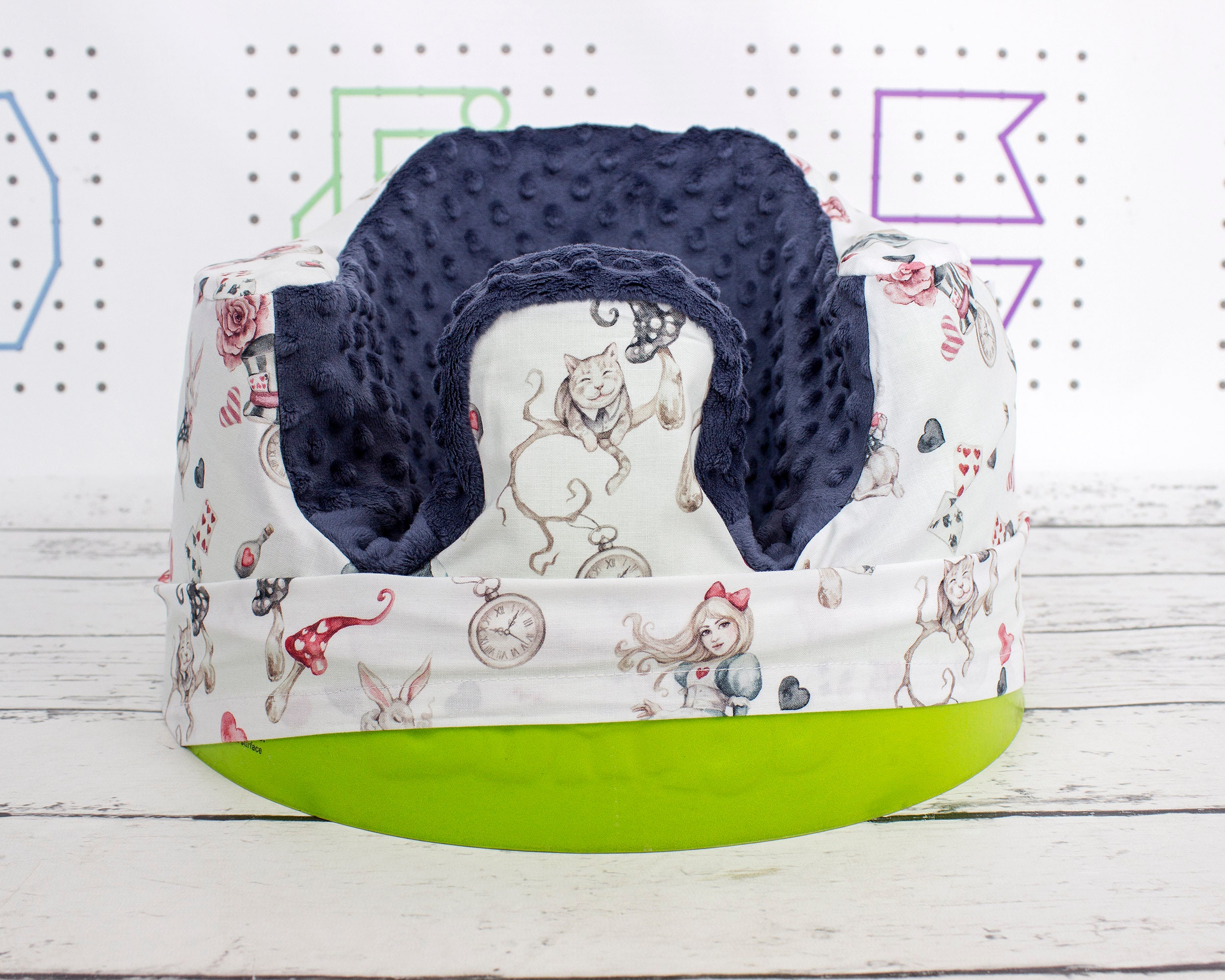 Watercolor Alice in Wonderland Bumbo Seat Cover Handmade - Etsy