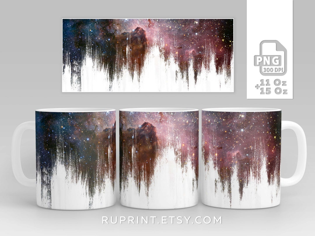 Space Mug Png Galaxy Mug Sublimation Coffee Mug Designs - Etsy