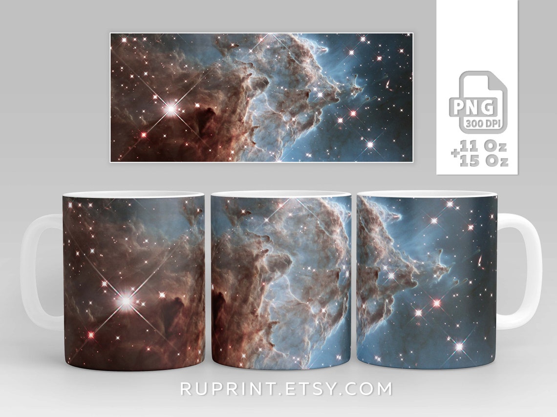 Space Mug Png, Galaxy Mug, Sublimation Coffee Mug Designs - Etsy