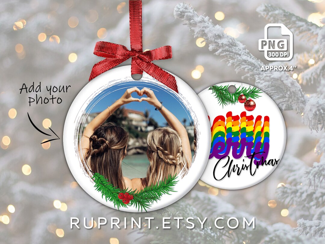 Ornament Photo PNG, Round Photo Ornament PNG Template, Ornament Picture ...