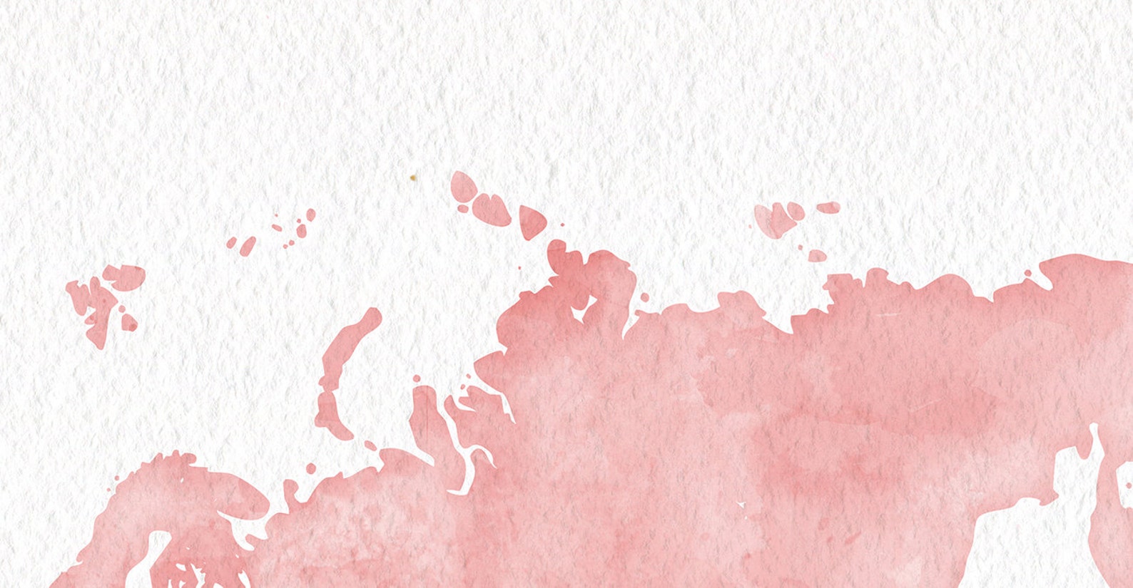 Pink Watercolor World Map Wall Art Print Printable Map Art | Etsy