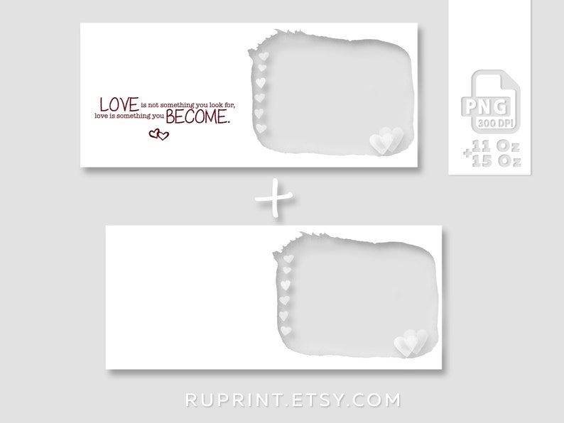 Love Photo Frame Mug, Valentine Mug Png, Picture Mug Template, Photo ...