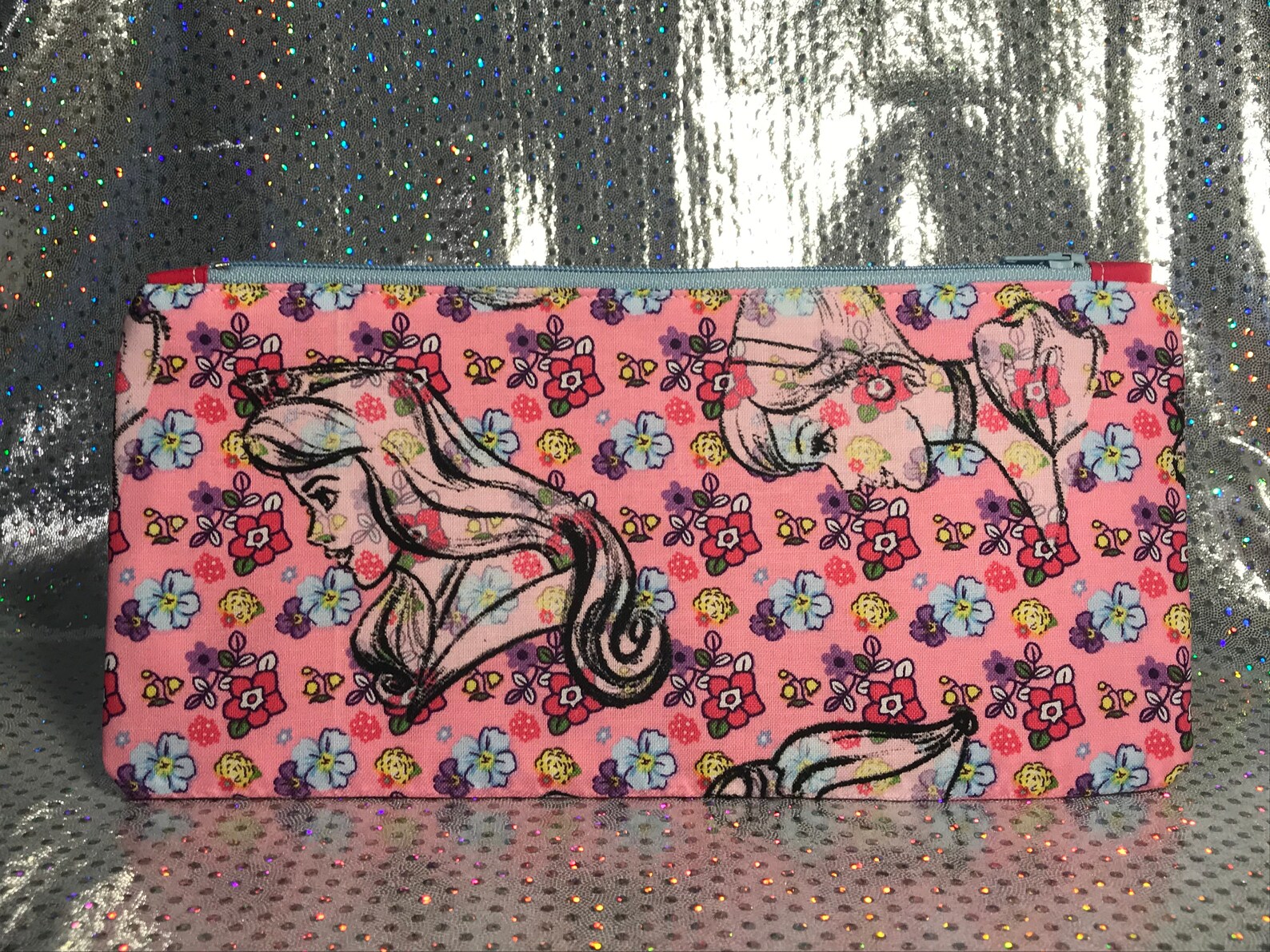 DISNEY PRINCESS Pouch -- Zipper Pouch -- Pencil Case -- Gadget Bag ...