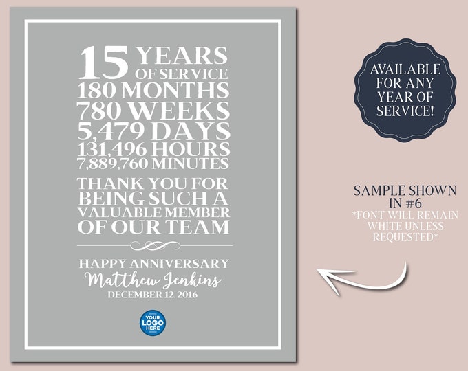 Years of Service Pins, Years of Service Badges, Retractable Badge Reel ...