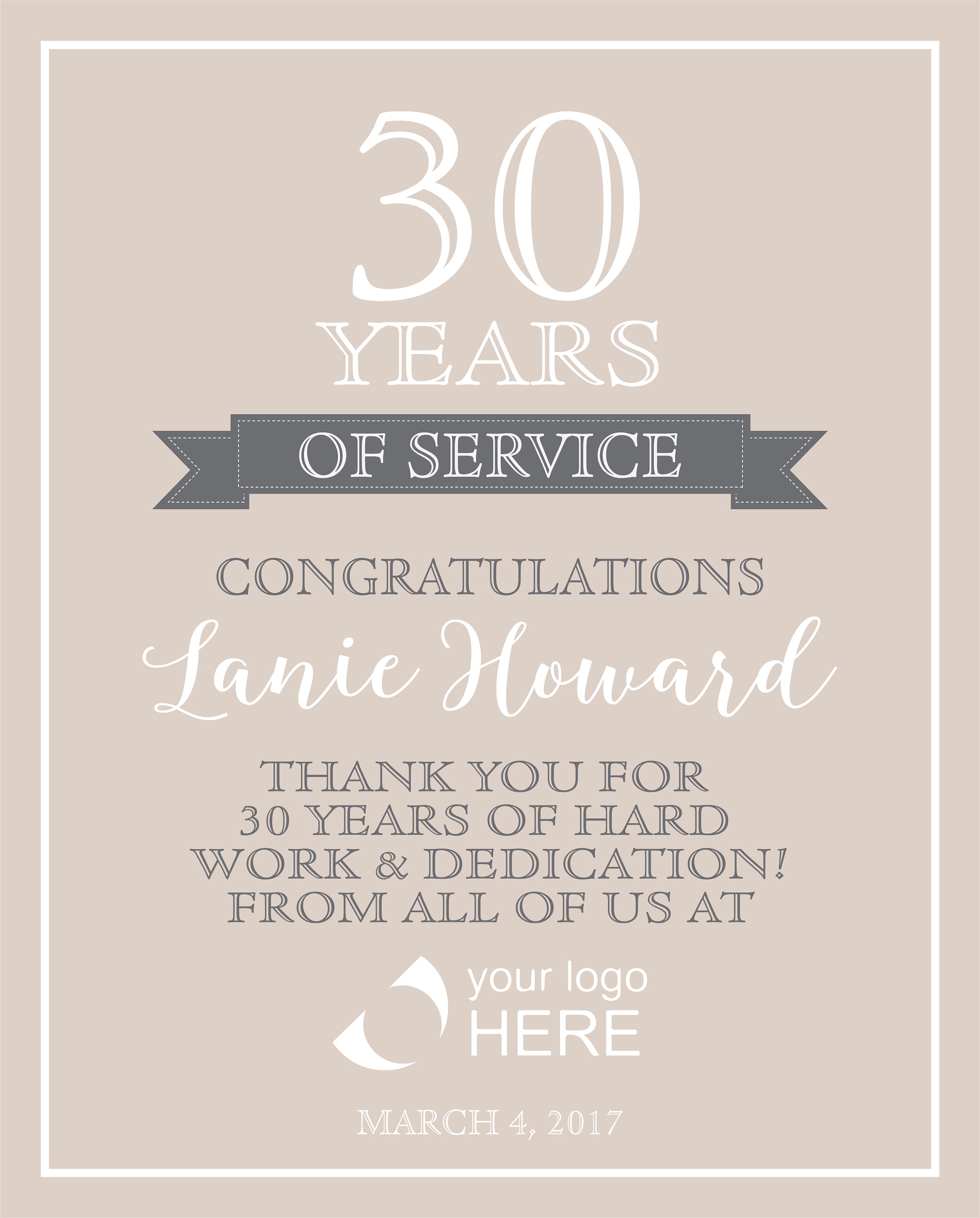30 Year Work Anniversary 30th Employee Anniversary Cards From Greeting