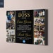 Best Boss Ever Photo Collage, Boss Leaving Gift Idea, Appreciation Gift ...