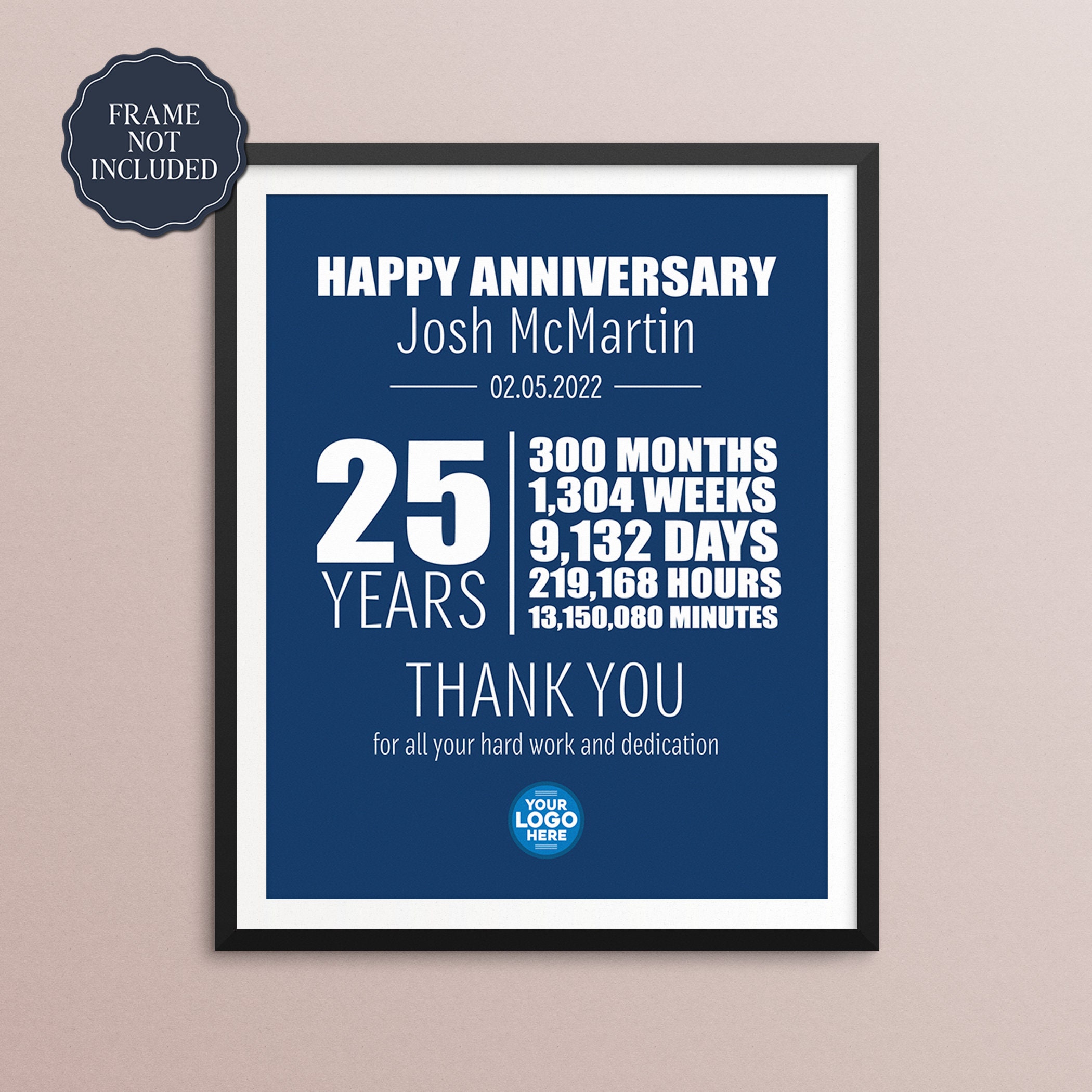 Happy 25th Work Anniversary