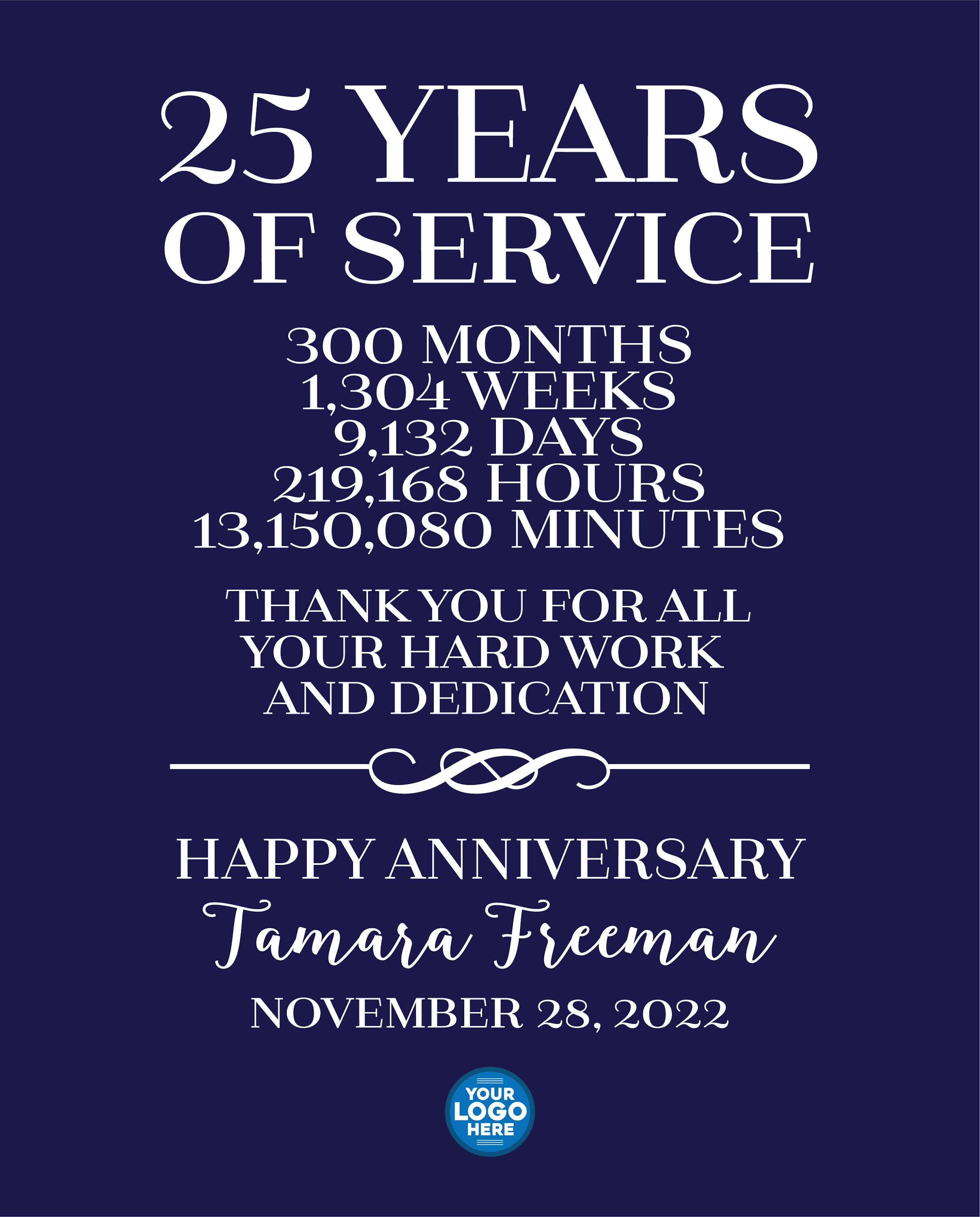 25 Year Work Anniversary