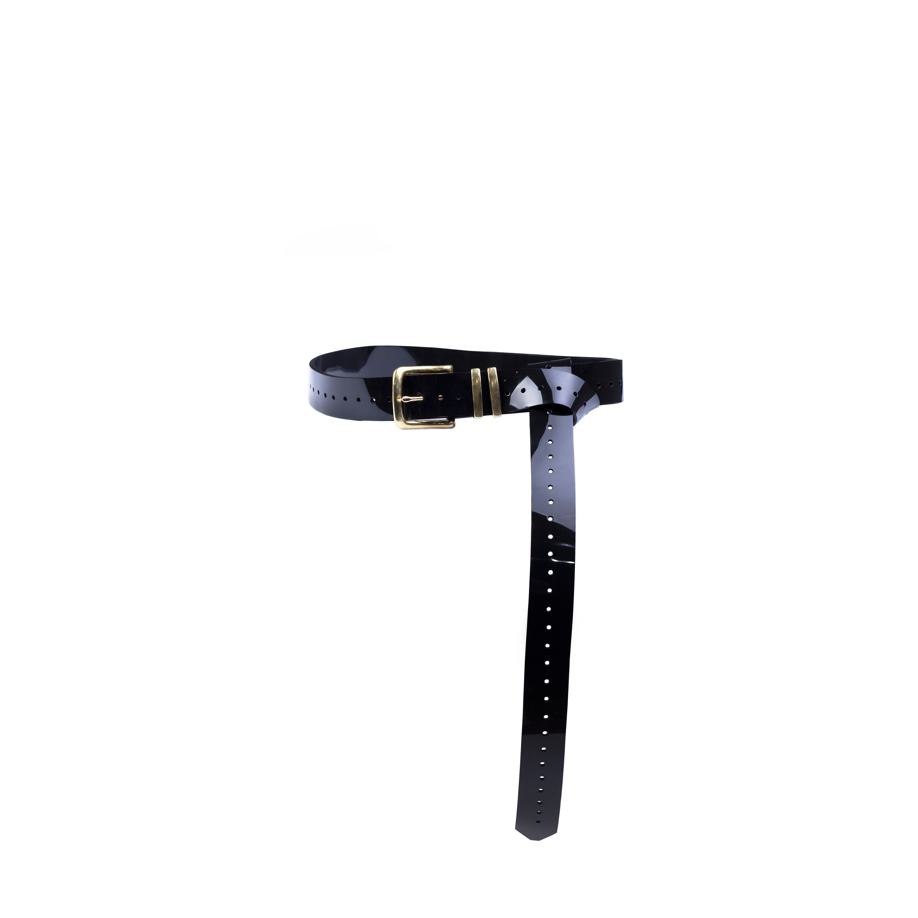 Pvc Gold Wrap Belt - Etsy