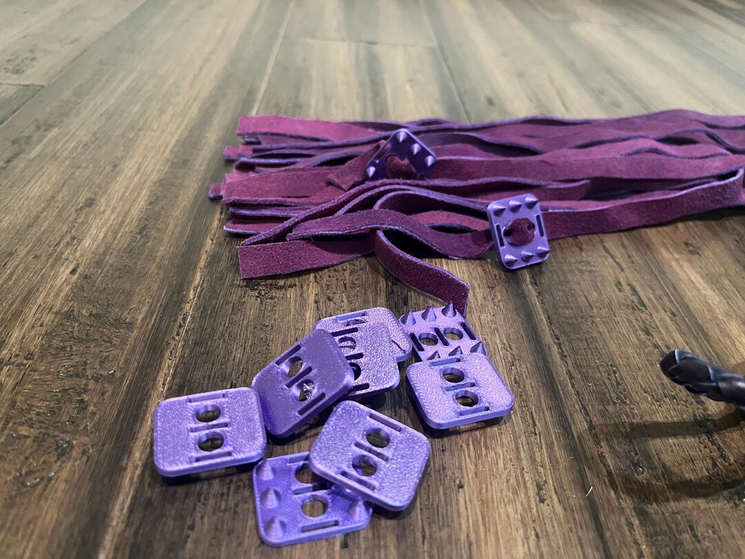 Flogger Teeth Mark II Vampire Floggers (set of 10) Sadist Add-on for ...