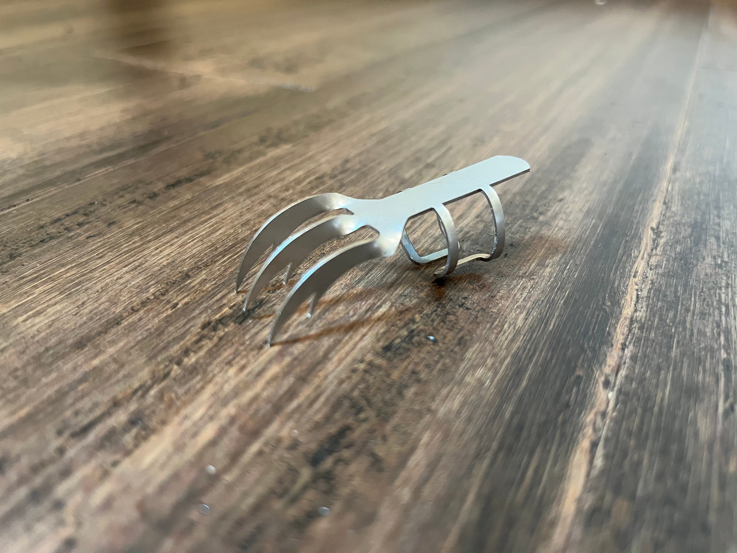 Trident Style BDSM Primal Claw Adjustable Stainless Steel Kink Fetish ...