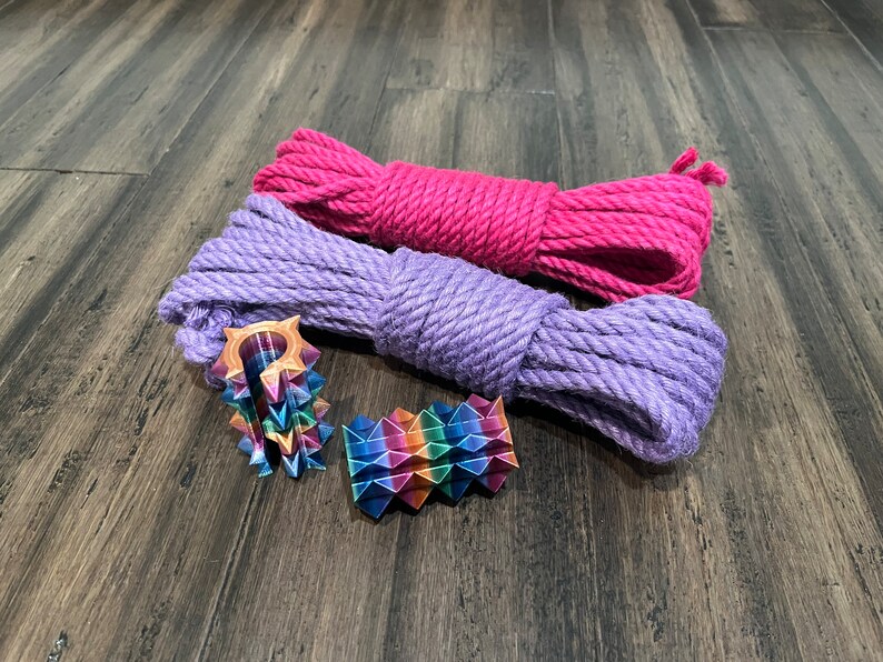 Universe Shibari Rope and Rope Thorn Combo Bondage BDSM - Etsy